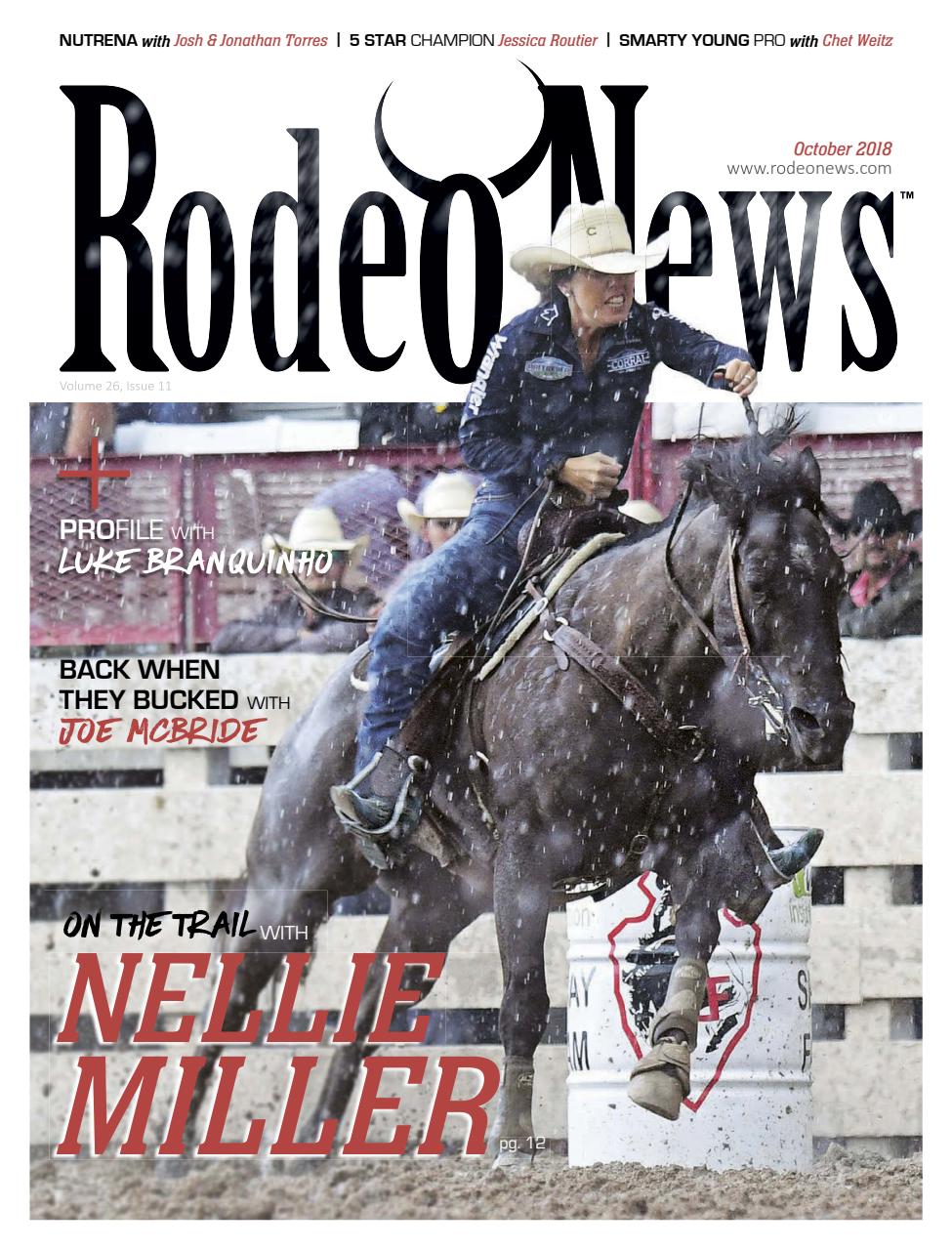 Rodeo Life Magazine - RN October 2018 Back Issue