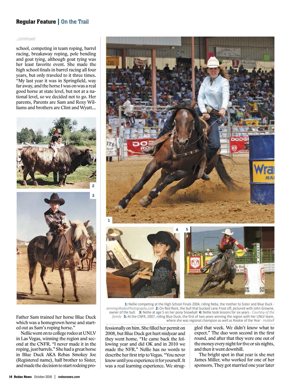 Rodeo Life Magazine - RN October 2018 Back Issue