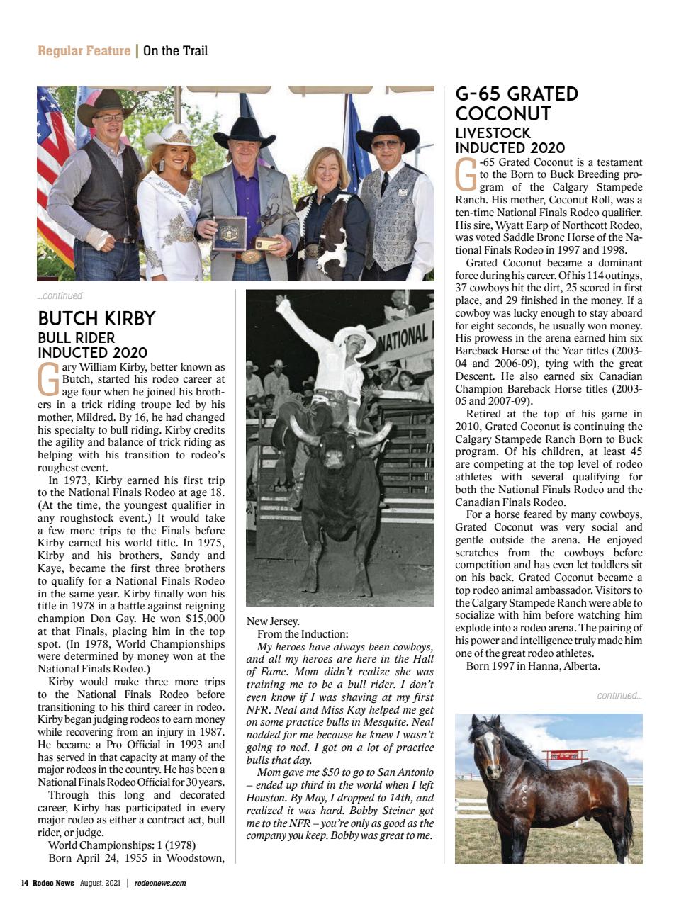 Rodeo Life Magazine - RN August 2021 Back Issue