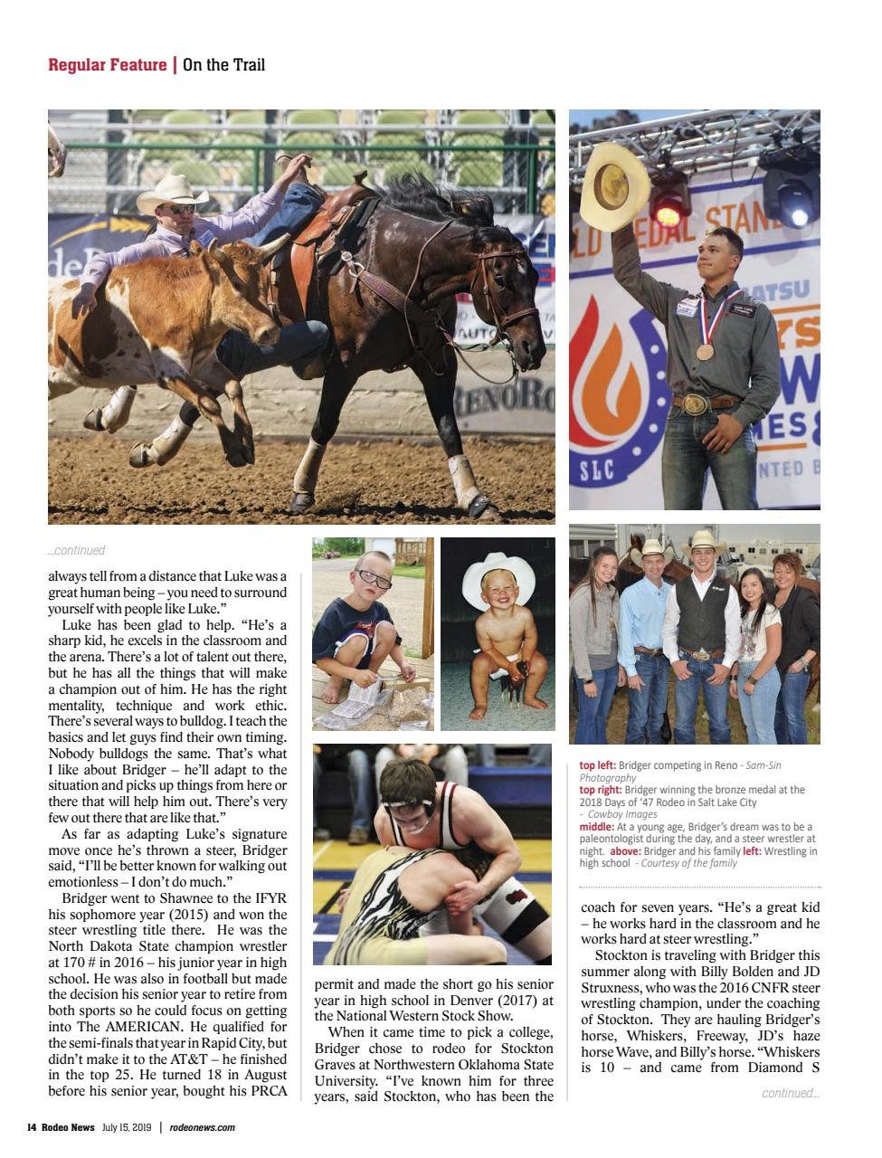 Rodeo Life Magazine - RN July 15th, 2019 Edición anterior