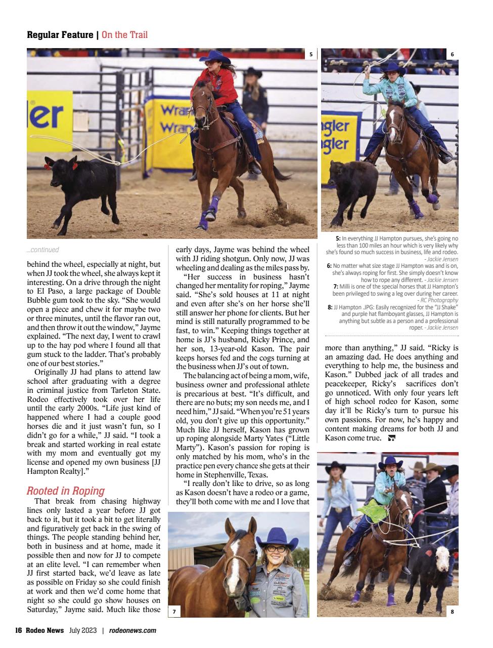 Rodeo Life Magazine - RN July 2023 Back Issue