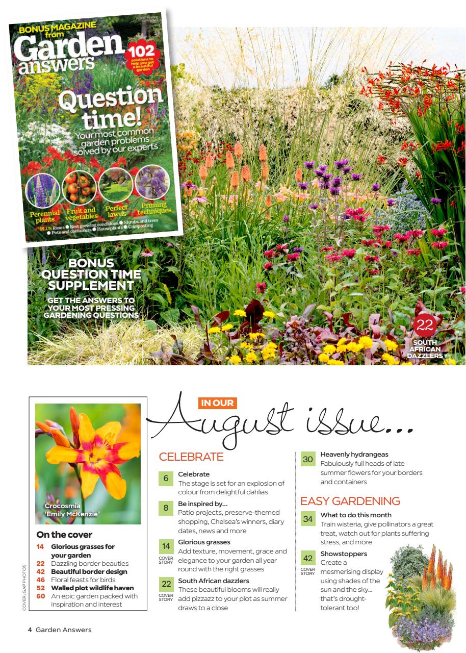 Garden Answers Magazine - August 2024 Back Issue