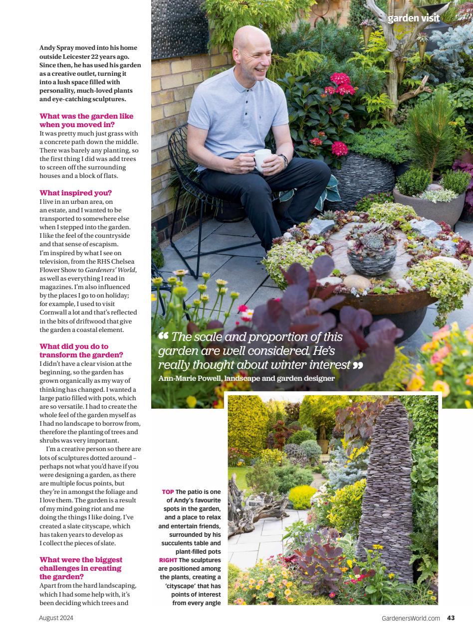 BBC Gardeners’ World Magazine Subscriptions and August 2024 Issue