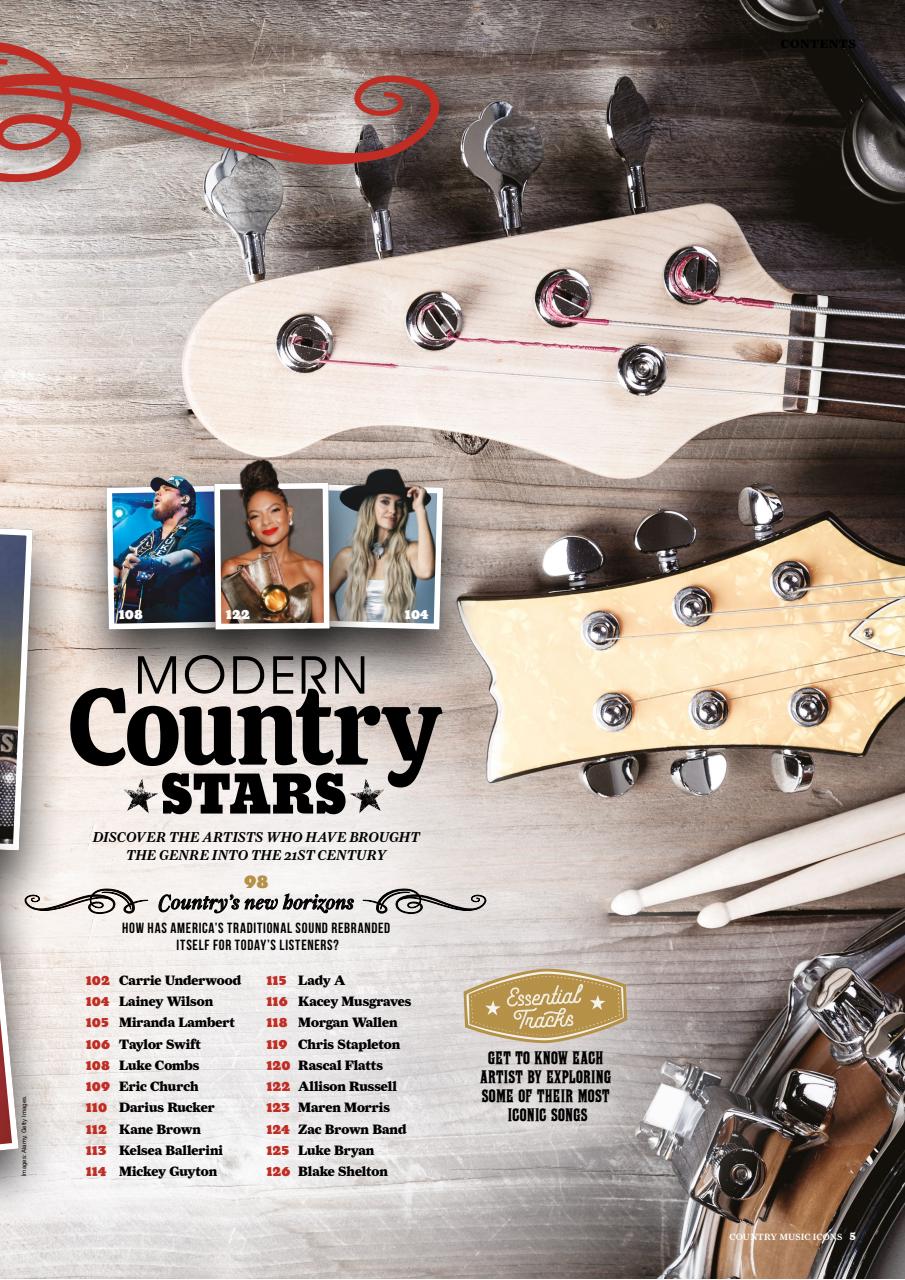 Music Magazine - Country Music Icons First Edition Back Issue