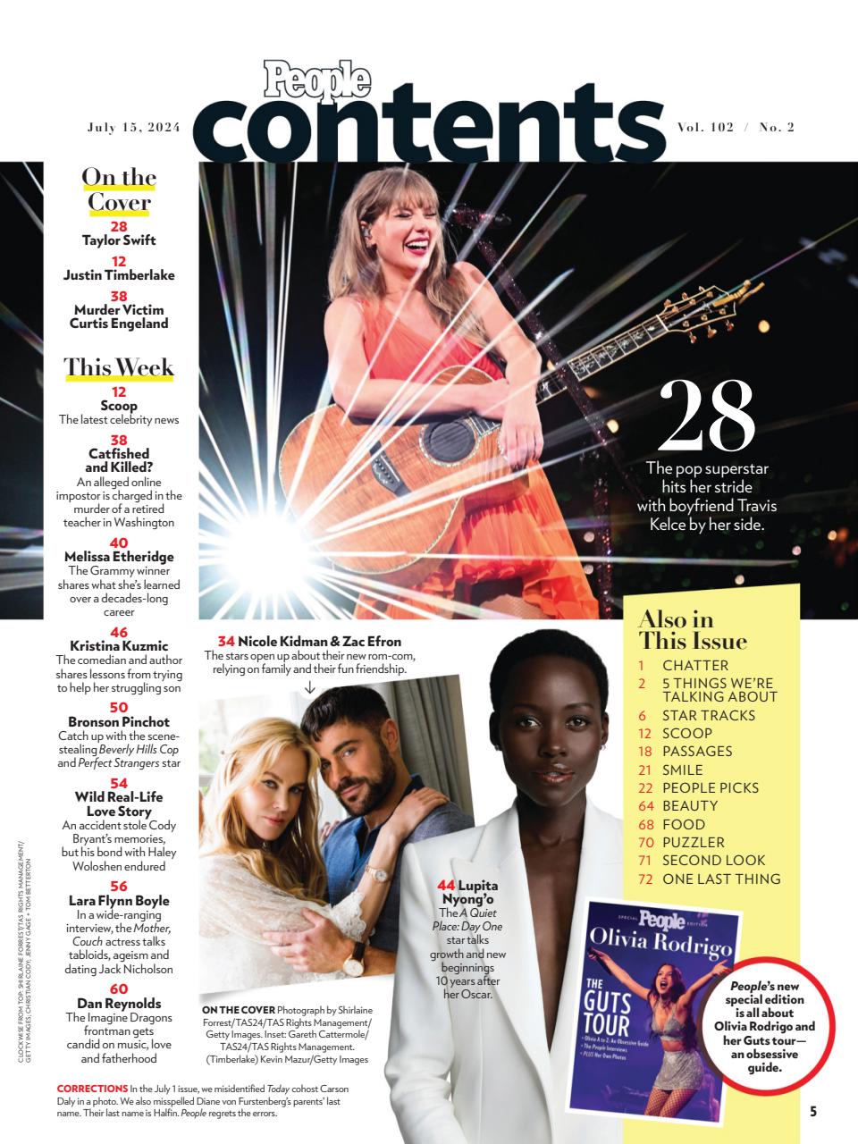 People Magazine Subscriptions and 15-07-2024 Issue