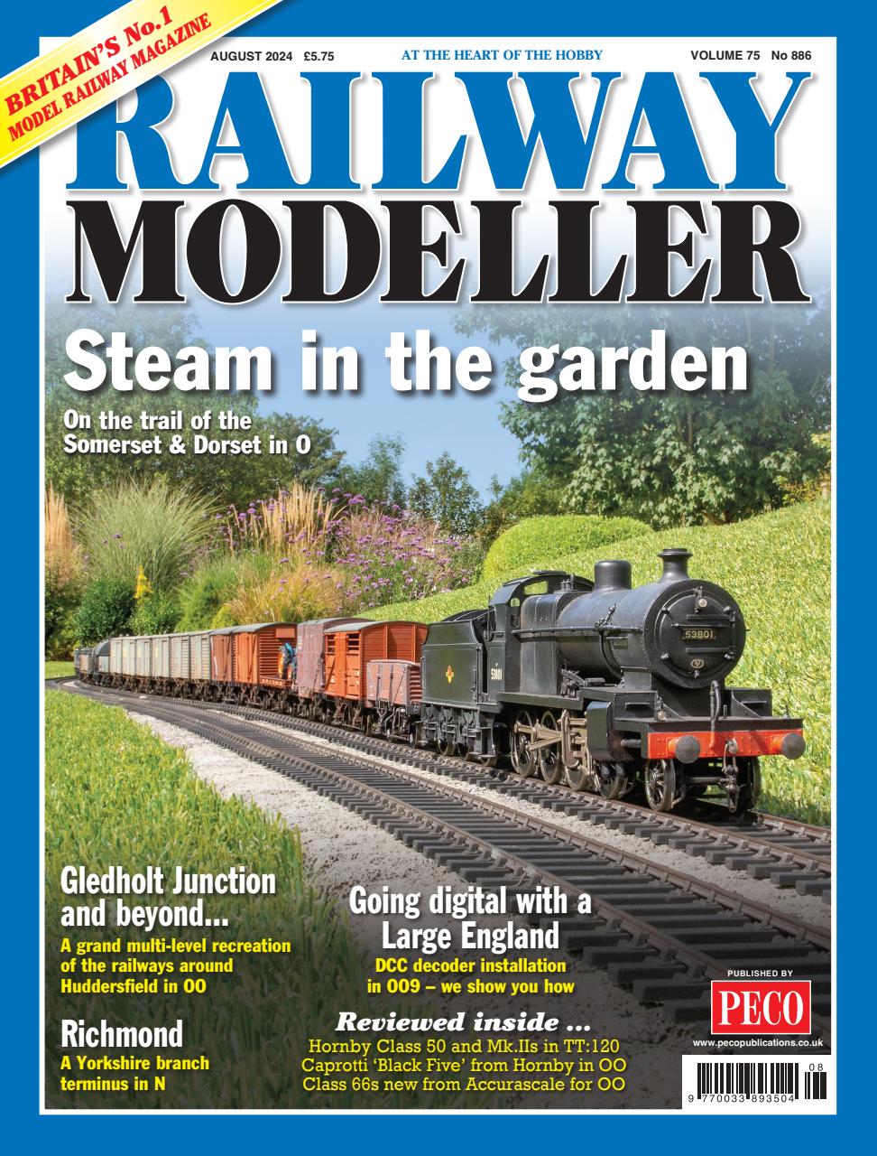 Railway Modeller Magazine Subscriptions and August 2024 Issue