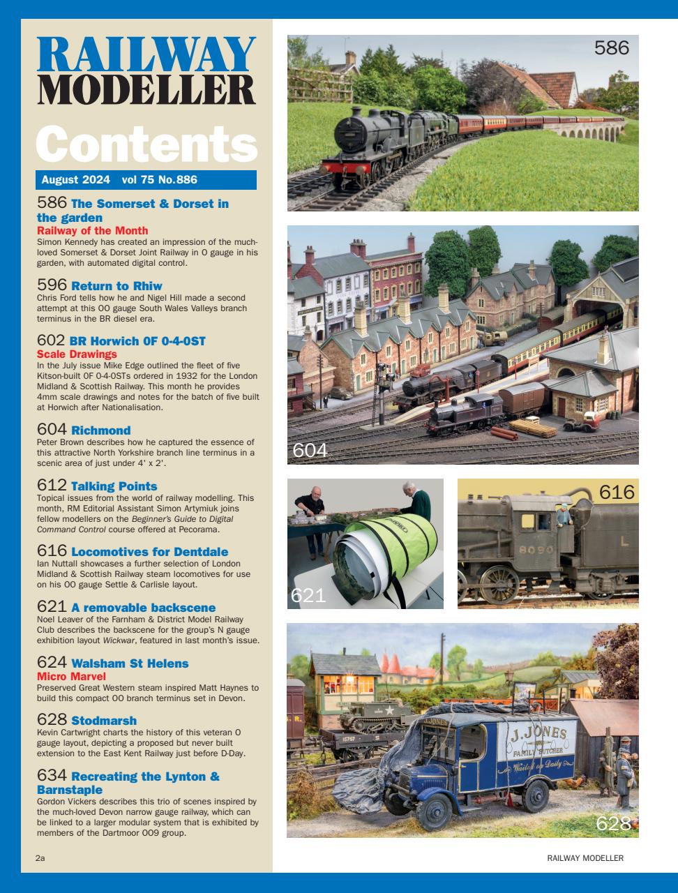 Railway Modeller Magazine - August 2024 Back Issue