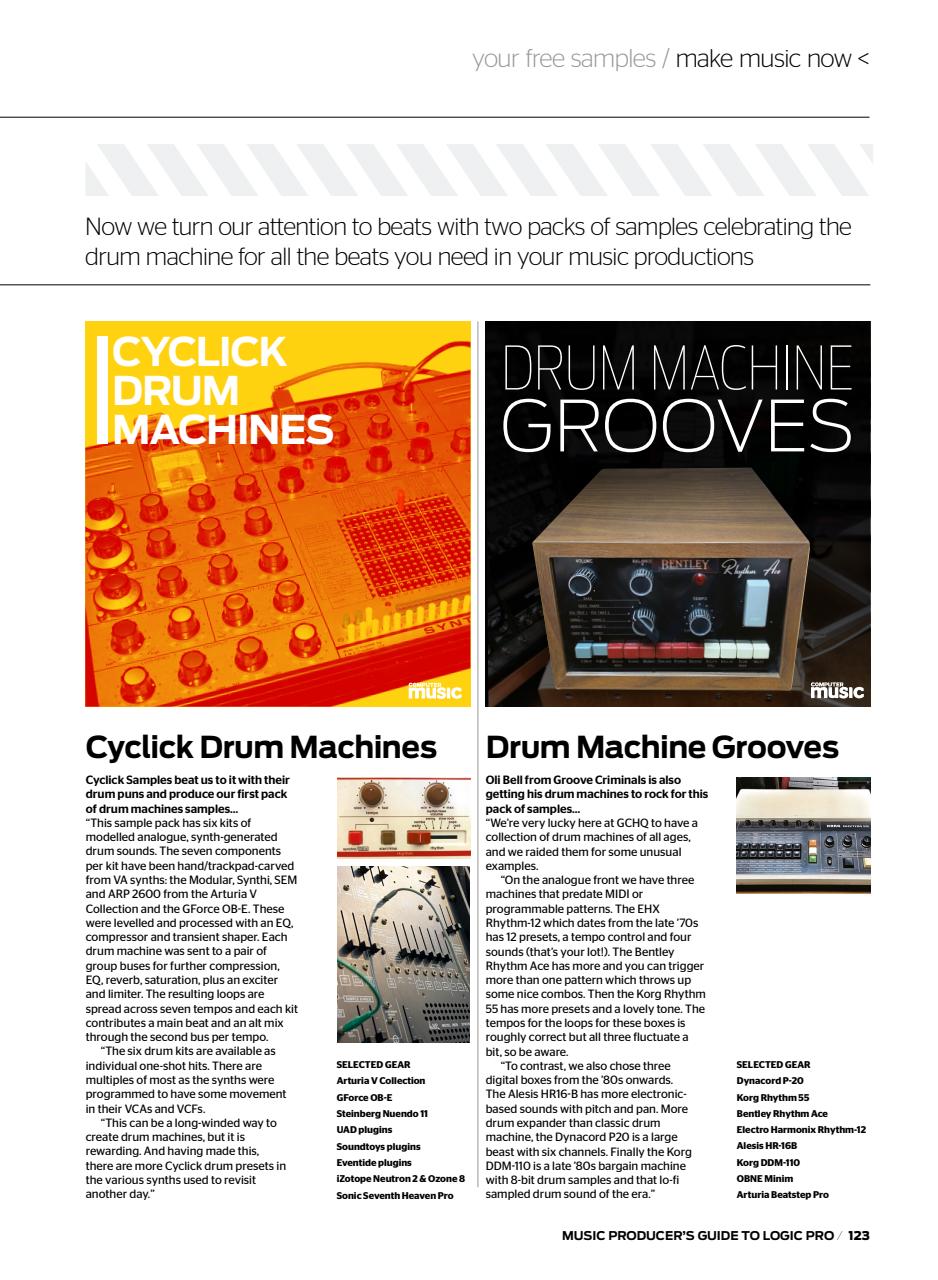 Music Magazine - Music Producer's Guide to Apple Logic Second Edition ...
