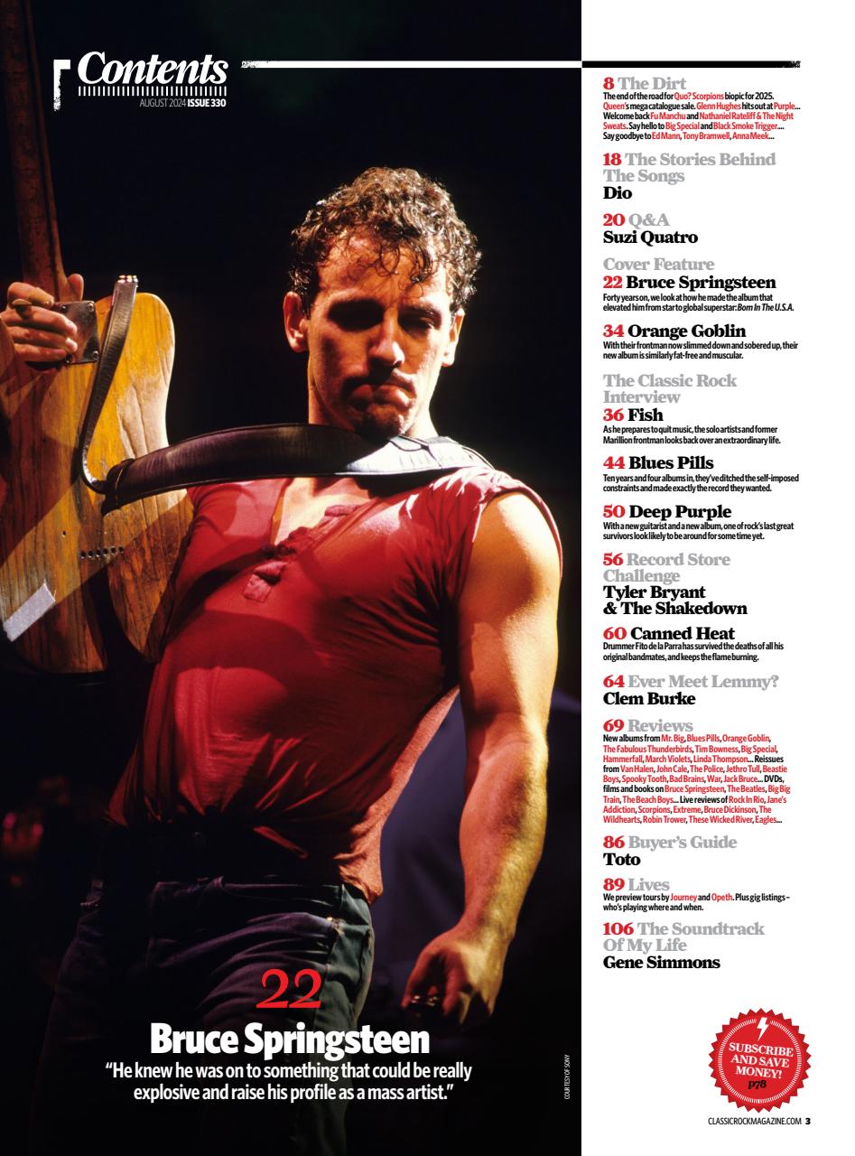 Classic Rock Magazine - August 2024 Back Issue