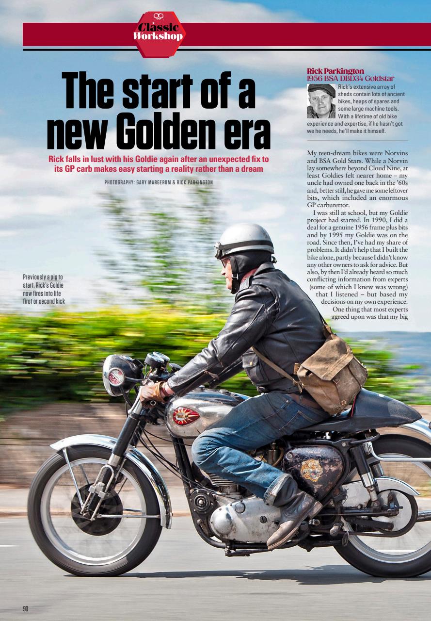 Classic Bike Magazine - Aug-24 Zurück Ausgabe