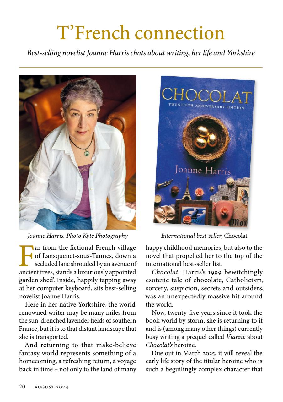 The Yorkshire Dalesman Magazine - August 2024 Back Issue