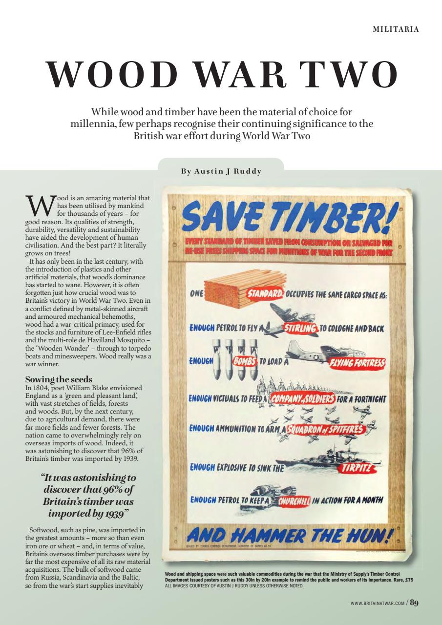 Britain at War Magazine - August 2024 Back Issue