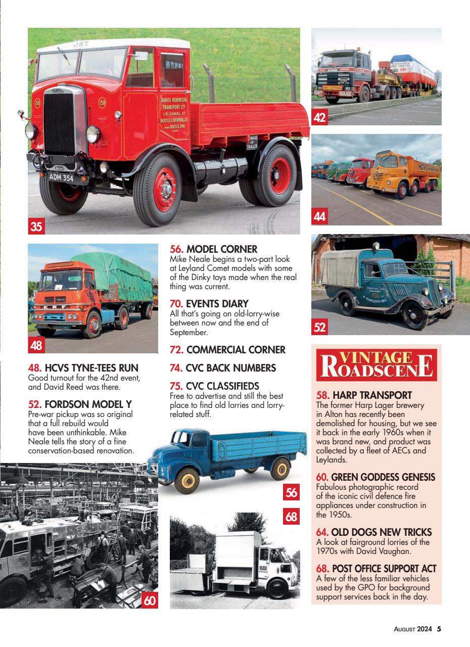 Classic & Vintage Commercials Magazine Subscriptions and Aug-24 Issue