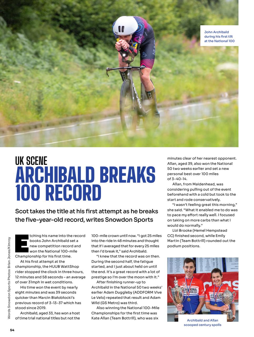 Cycling Weekly Magazine - 18 Jul 2024 Back Issue