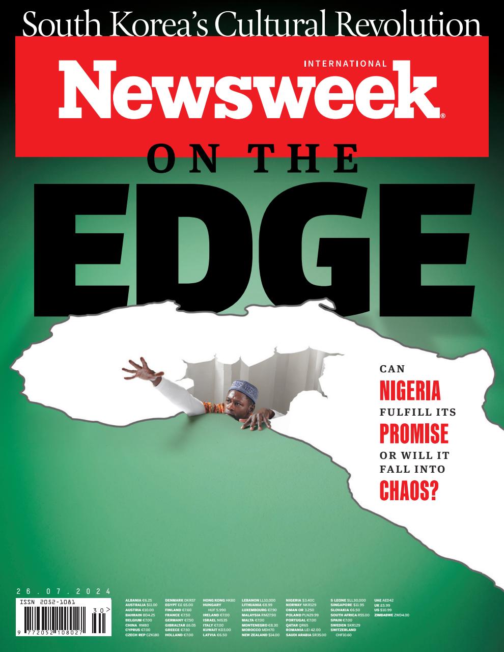 Newsweek International Magazine - July 26, 2024 Edição anterior