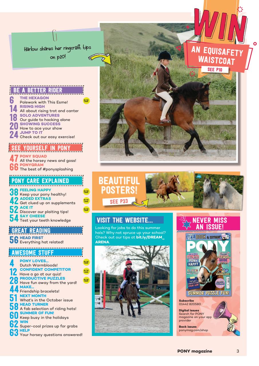 Pony Magazine - PONY Magazine – September 2024 Back Issue