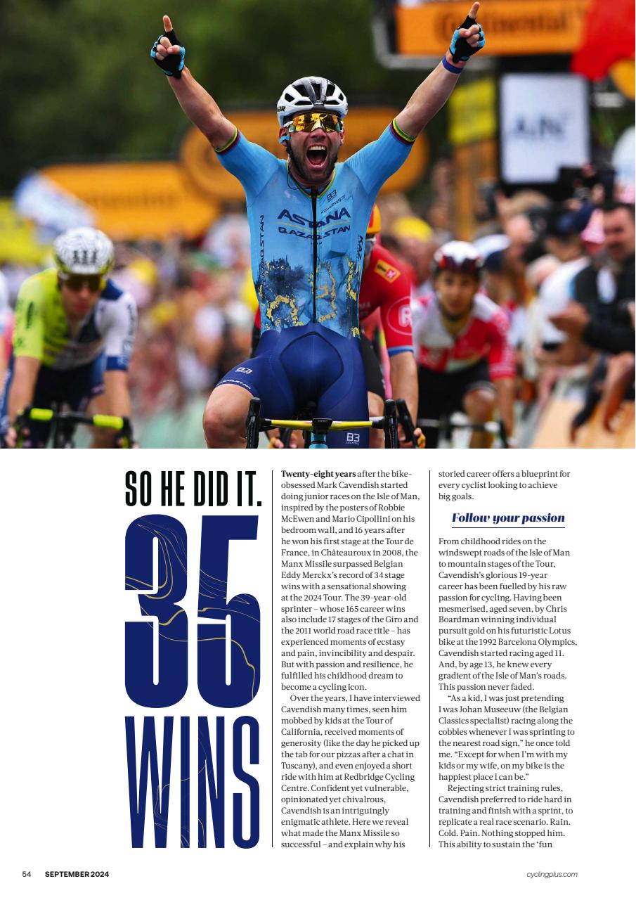 Cycling Plus Magazine Subscriptions and Septemeber 2024 Issue