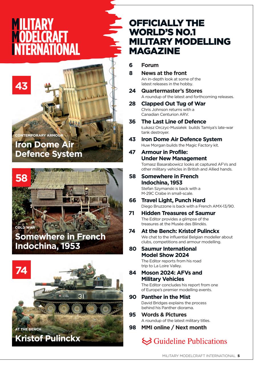 Military Modelcraft International Magazine - August 2024 Back Issue
