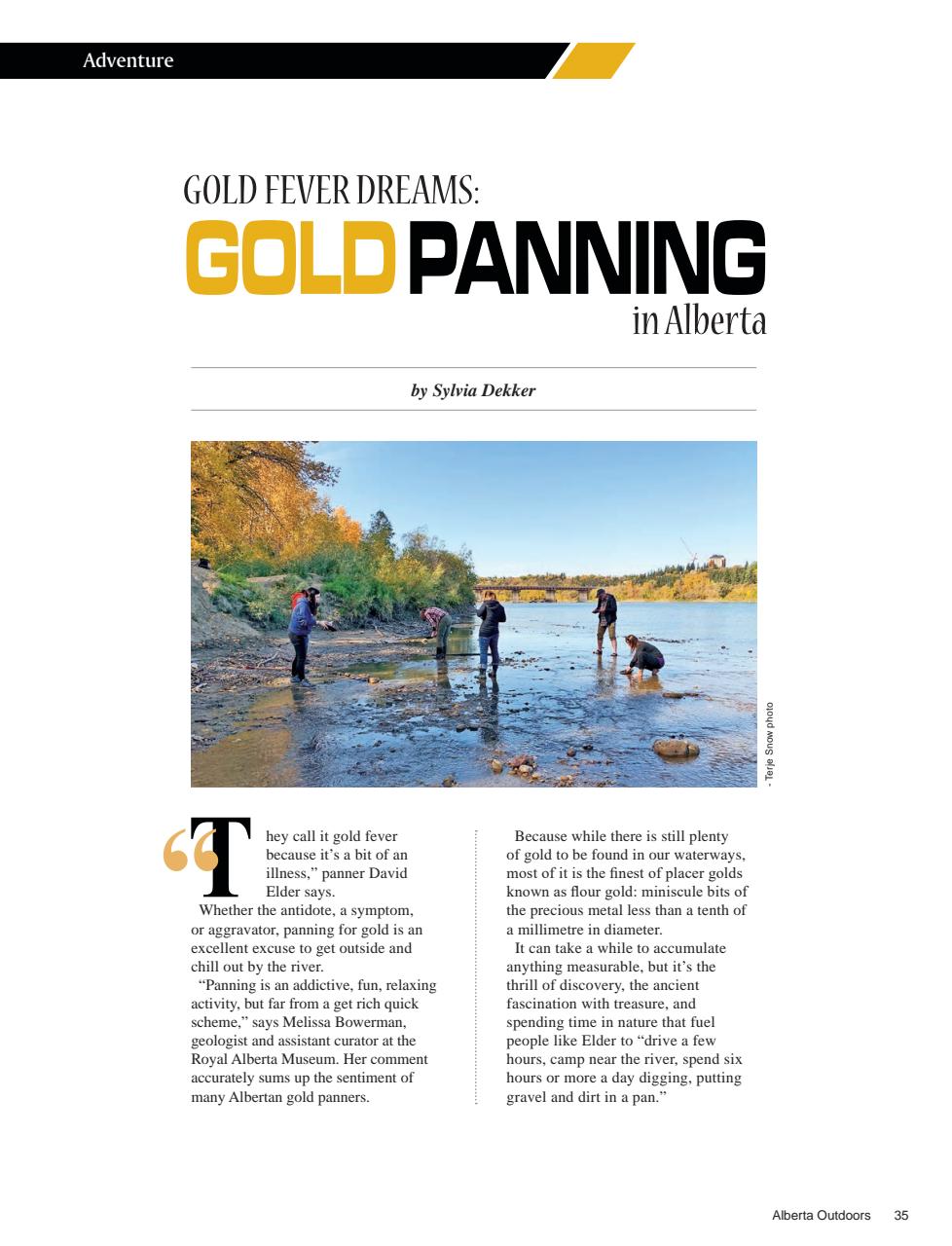 Alberta Outdoors Magazine - Volume 26 Issue 4 Back Issue