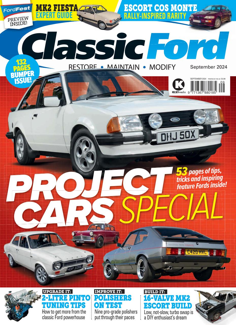 Classic Ford Magazine Subscriptions and Sep-24 Issue