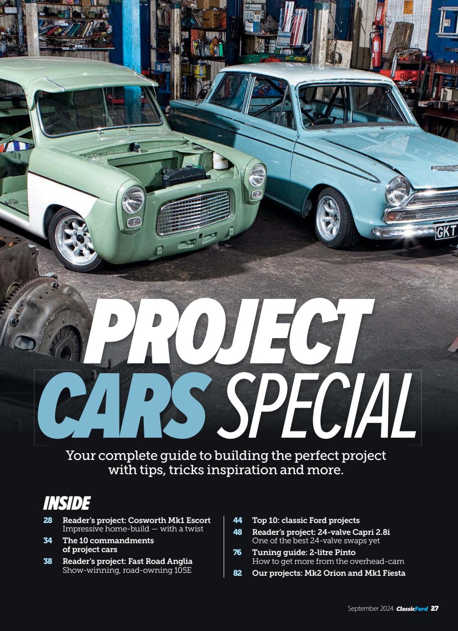 Classic Ford Magazine Subscriptions and Sep-24 Issue