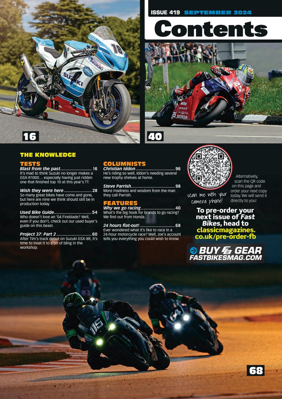 Fast Bikes Magazine - September 2024 Back Issue