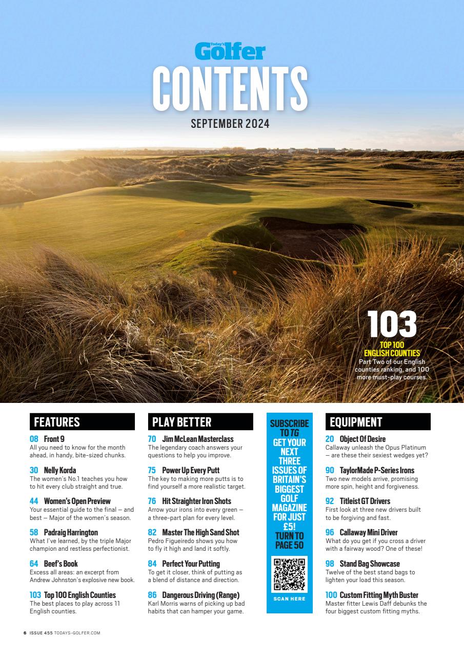 Today's Golfer Magazine - 455 Edición anterior