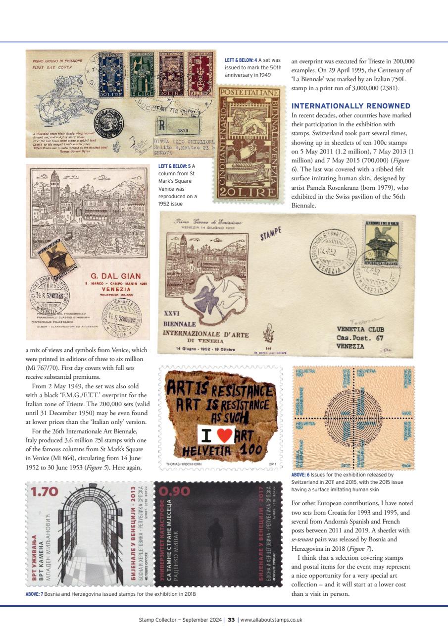 Stamp Collector Magazine Subscriptions and September 2024 Issue