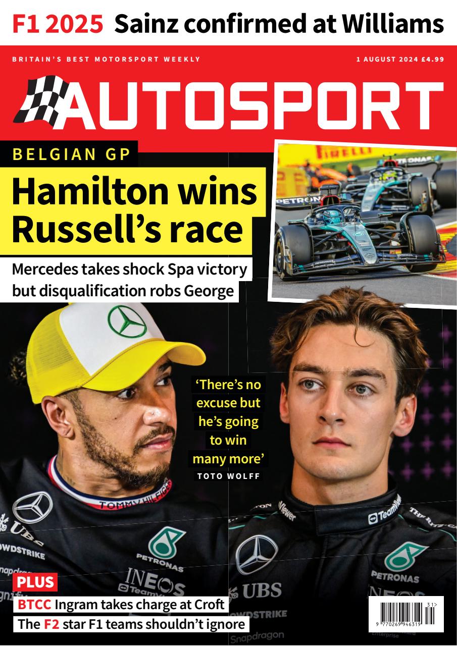 Autosport Magazine Subscriptions and 01 Aug 2024 Issue