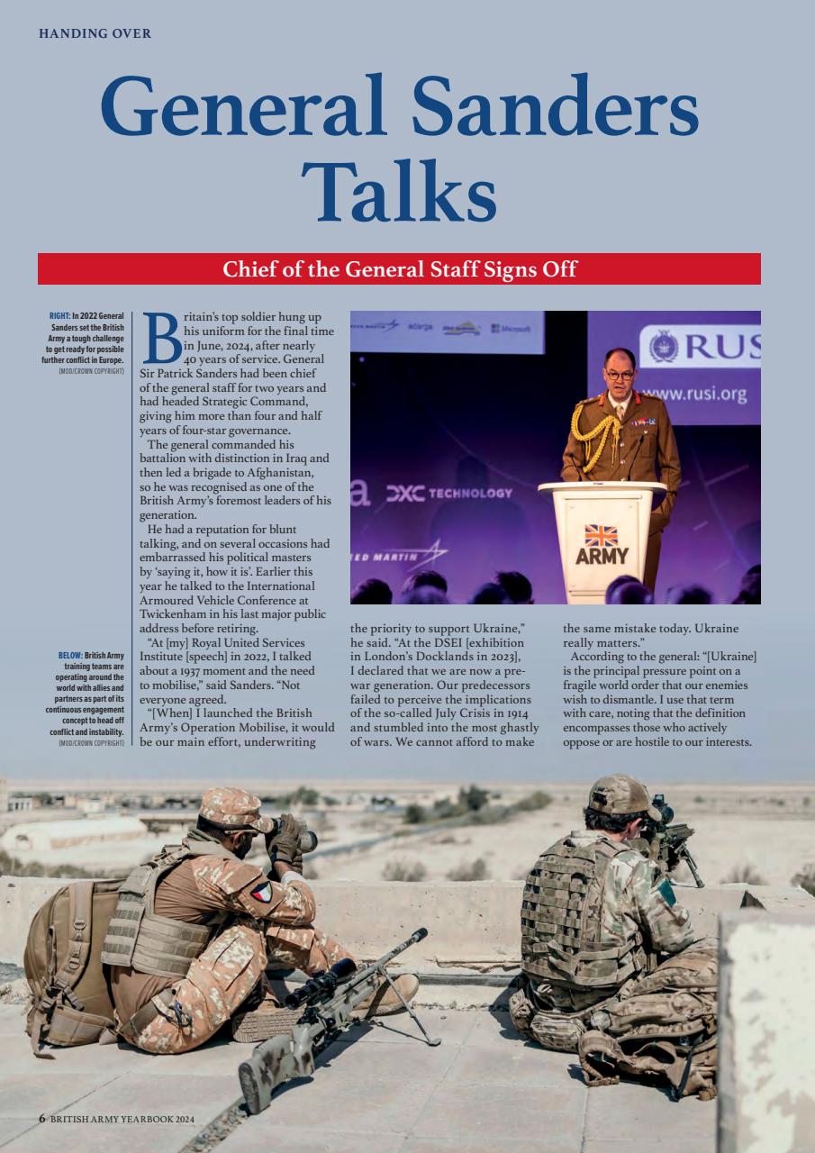 Britain at War Magazine - British Army Yearbook 2024 Special Issue