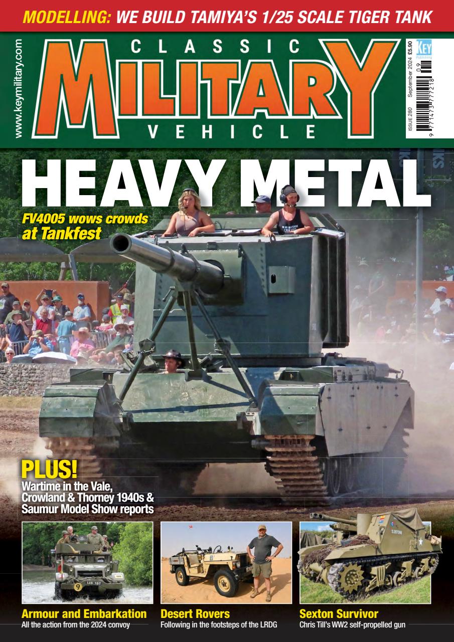 Classic Military Vehicle Magazine - September 2024 Back Issue