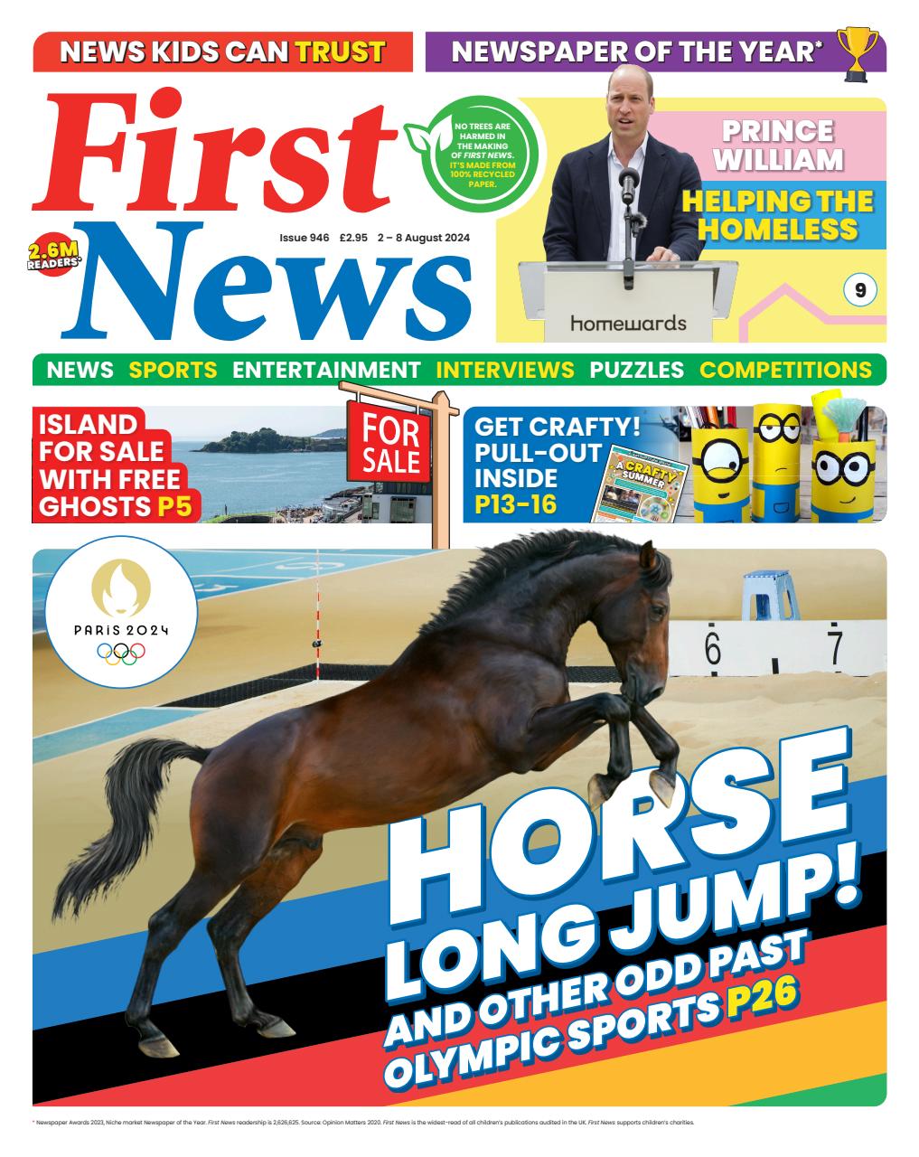 First News Magazine - First News Issue 946 Zurück Ausgabe
