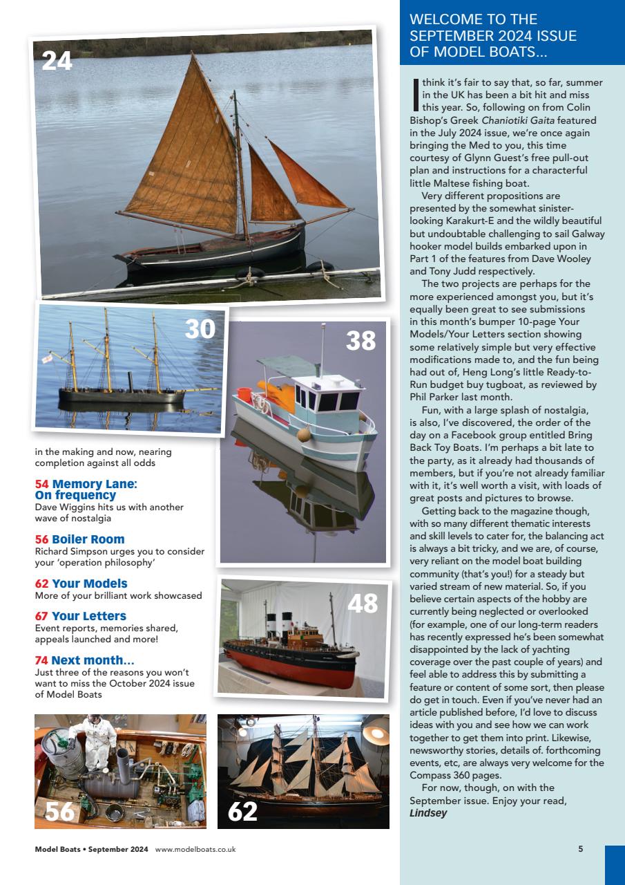 Model Boats Magazine - September 2024 Back Issue