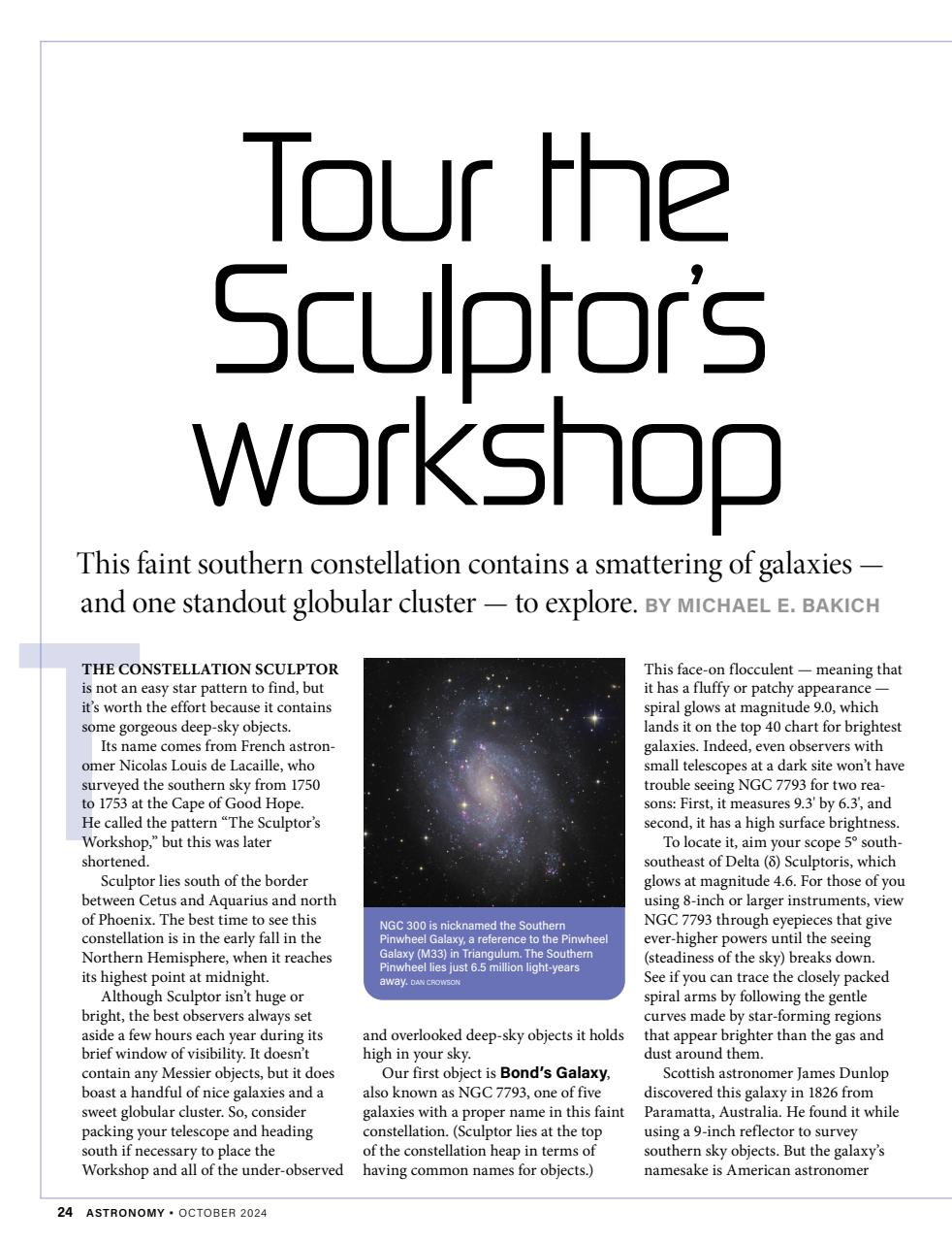 Astronomy Magazine Subscriptions and October 2024 Issue