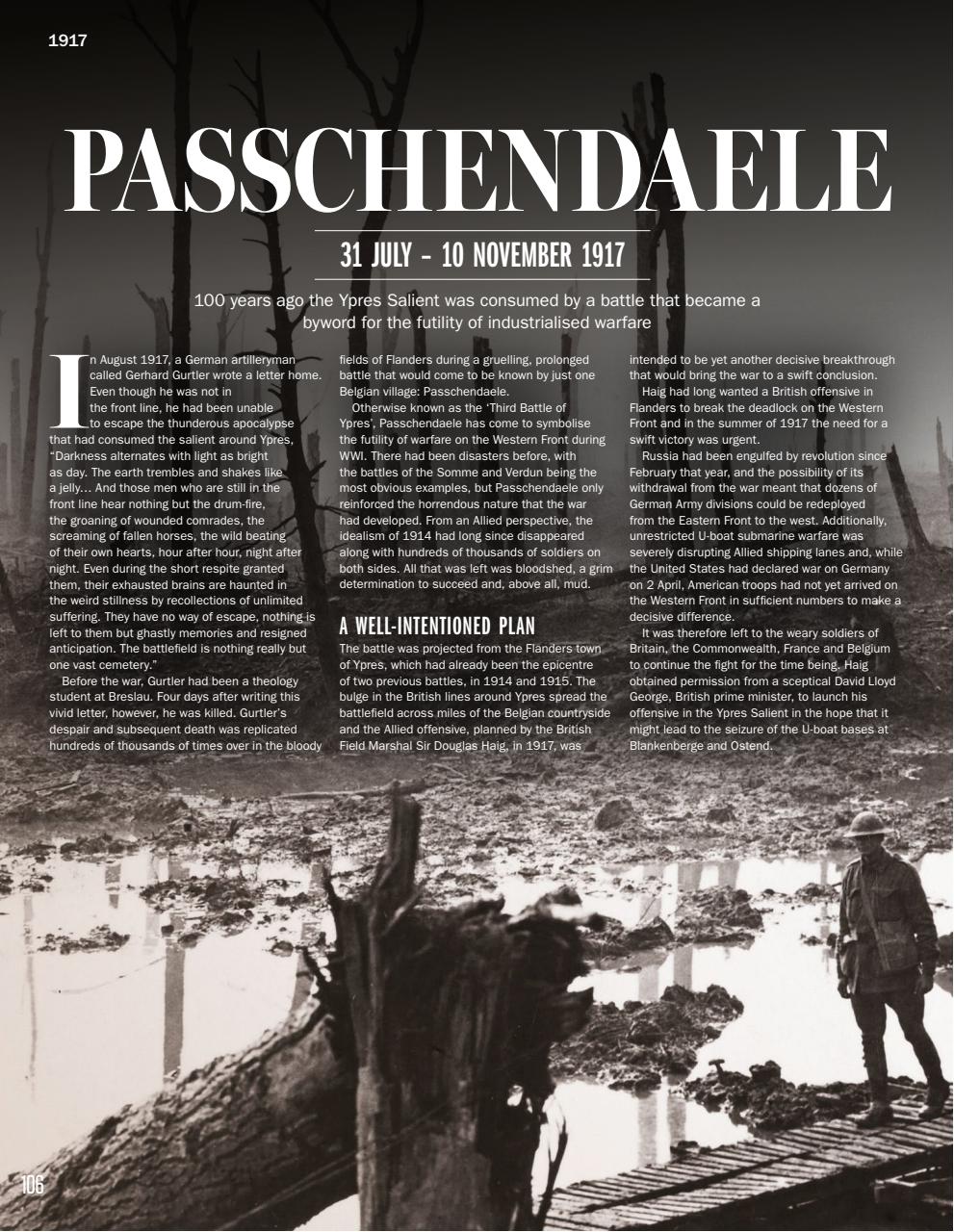 History of War Bookazine - History of War Defining Battles of the First ...