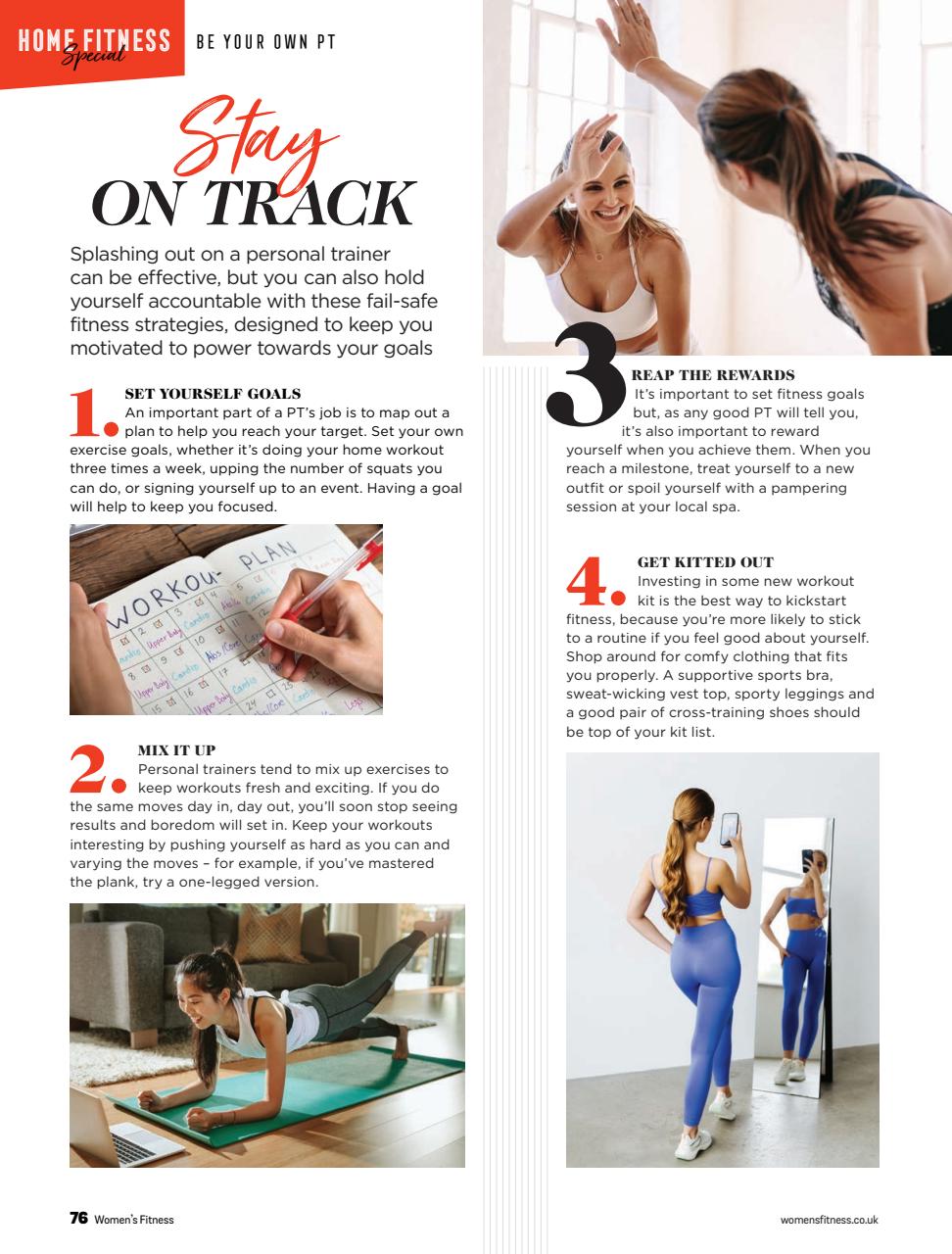 Women’s Fitness Magazine Subscriptions and Sep-24 Issue