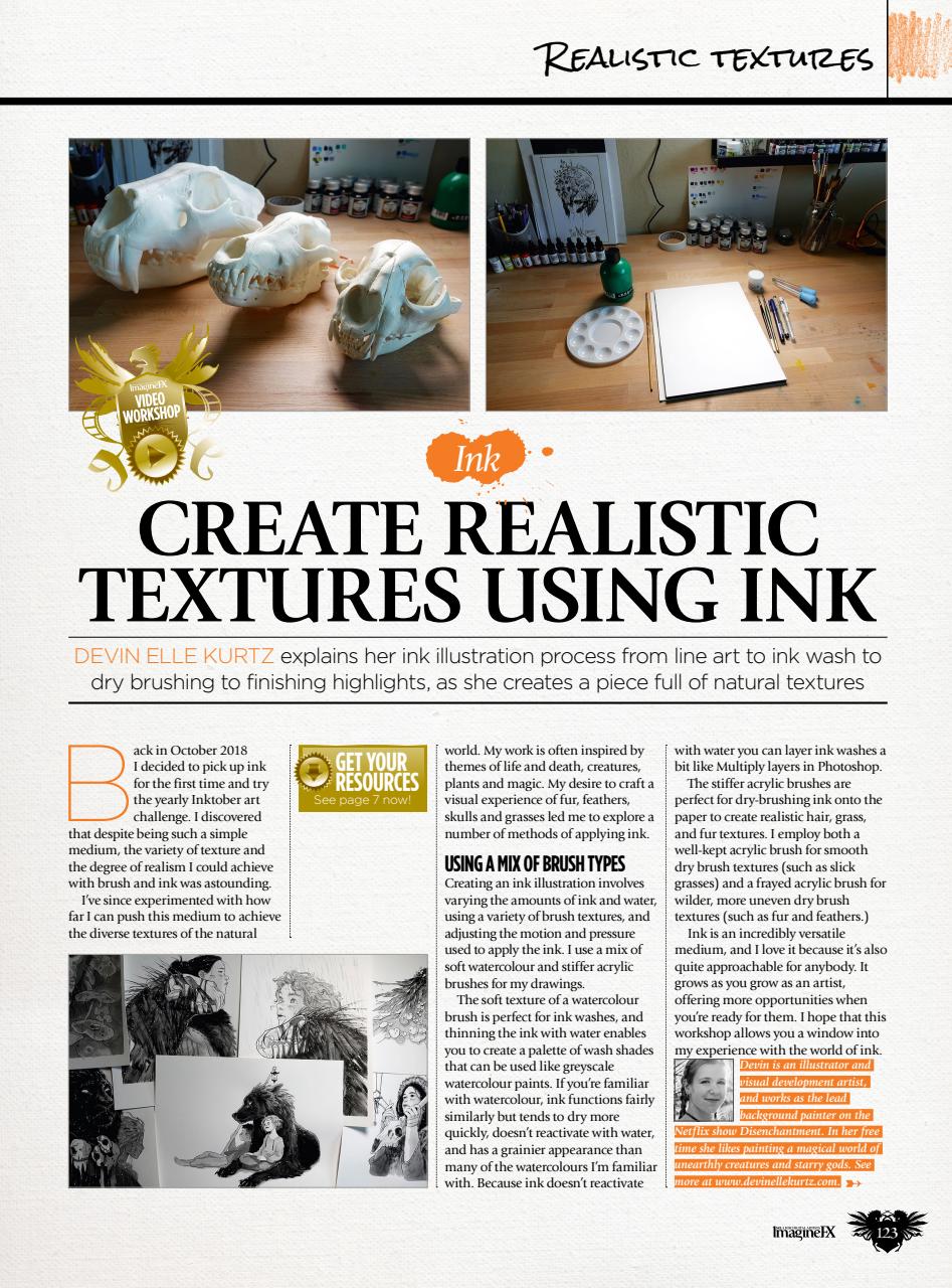 Creative Bookazine - ImagineFX Art School 4th Ed. Back Issue