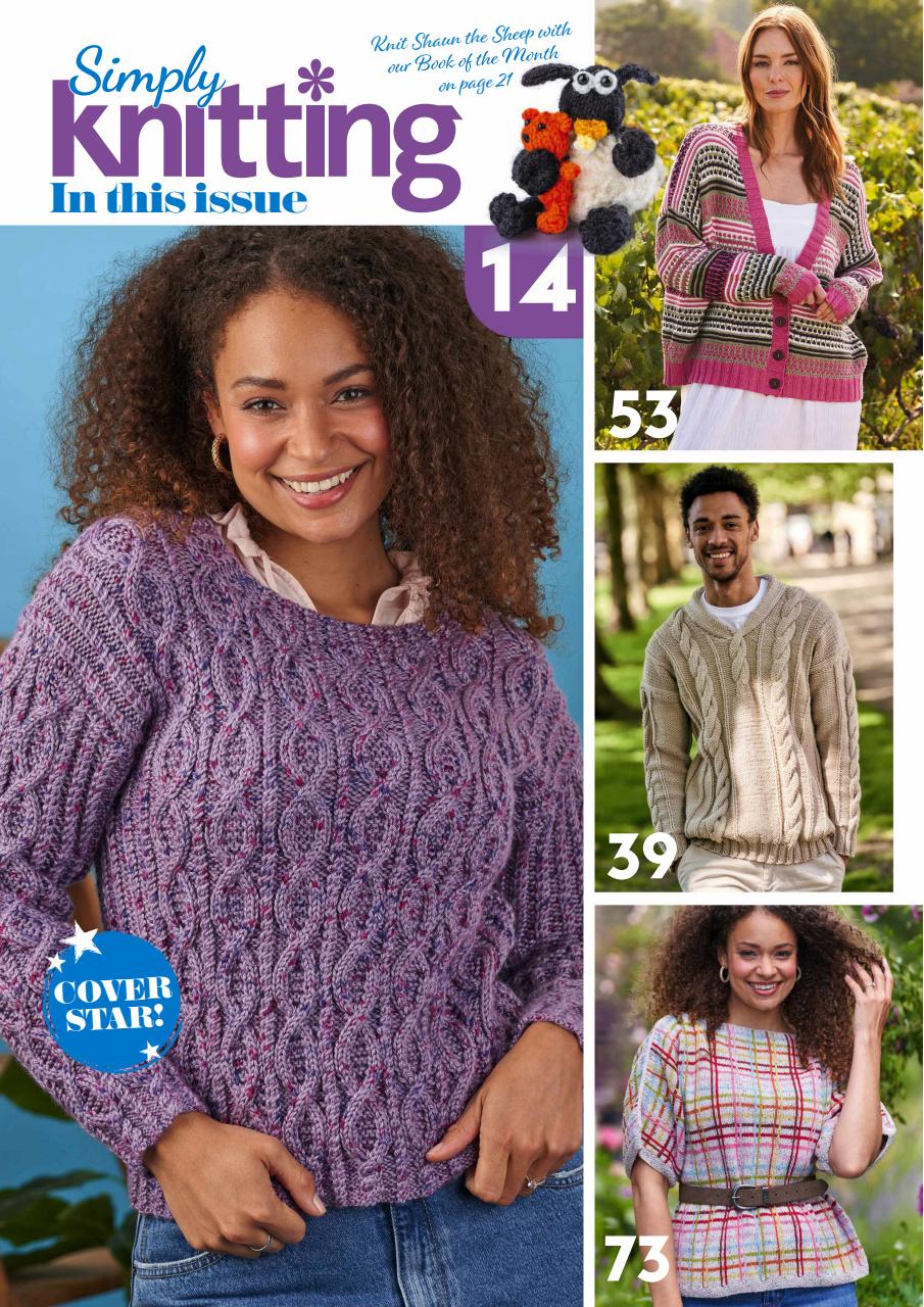 Simply Knitting Magazine Subscriptions and October 2024 Issue