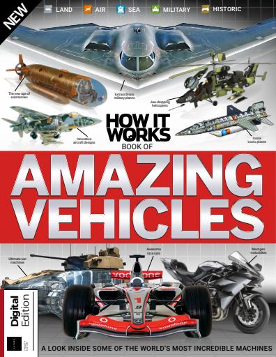 How It Works Bookazine - How It Works: Book Of Amazing Vehicles Twelfth ...