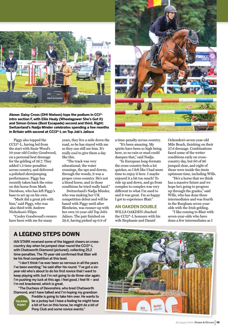 Horse & Hound Magazine - 29 August 2024 Back Issue