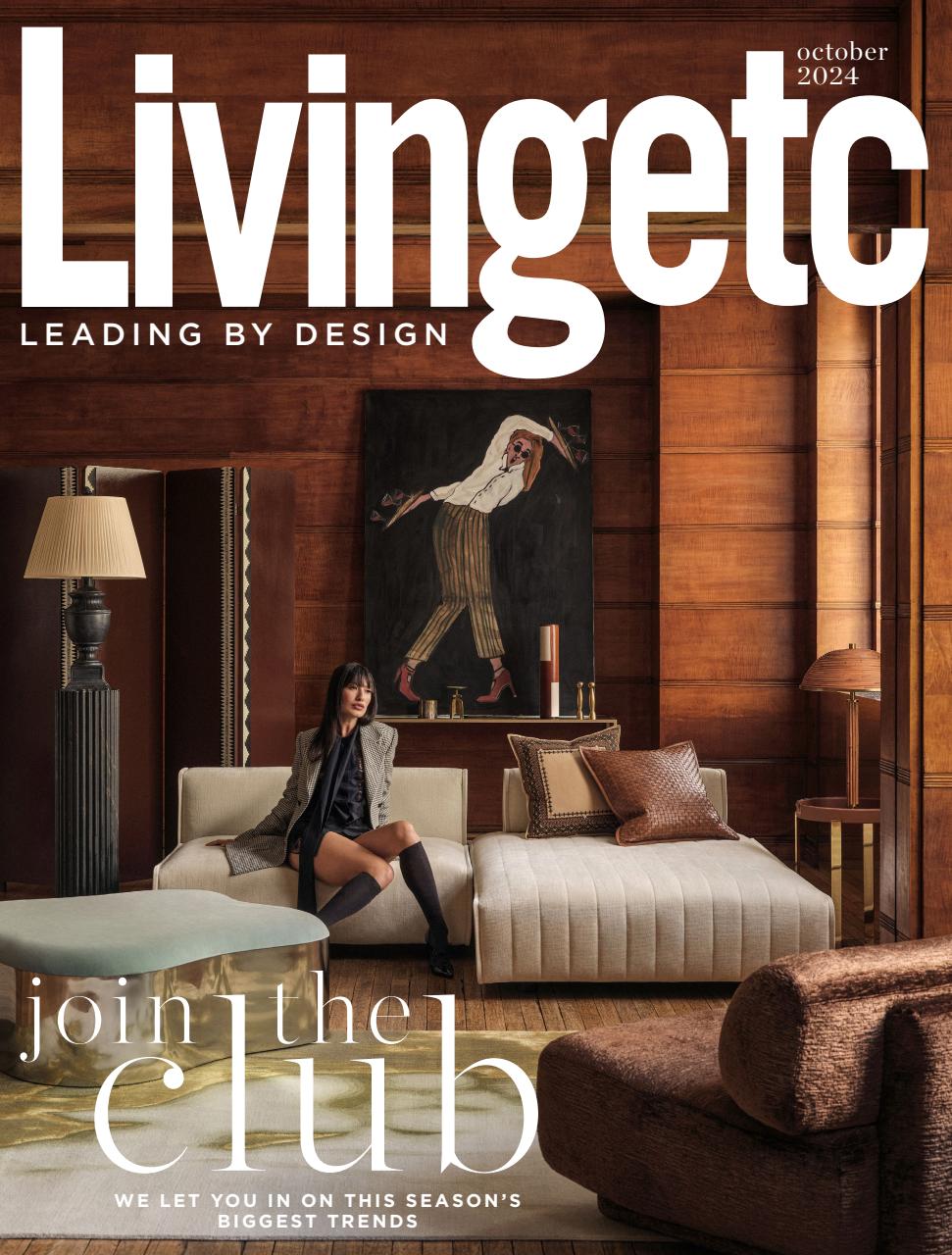 Living Etc Magazine Subscriptions and October 2024 Issue