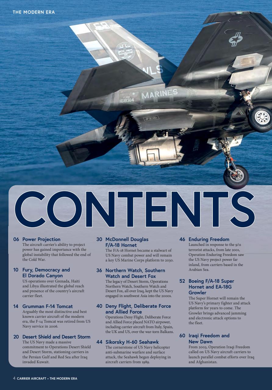 Combat Aircraft Journal Magazine - Carrier Aircraft of the Modern Era ...