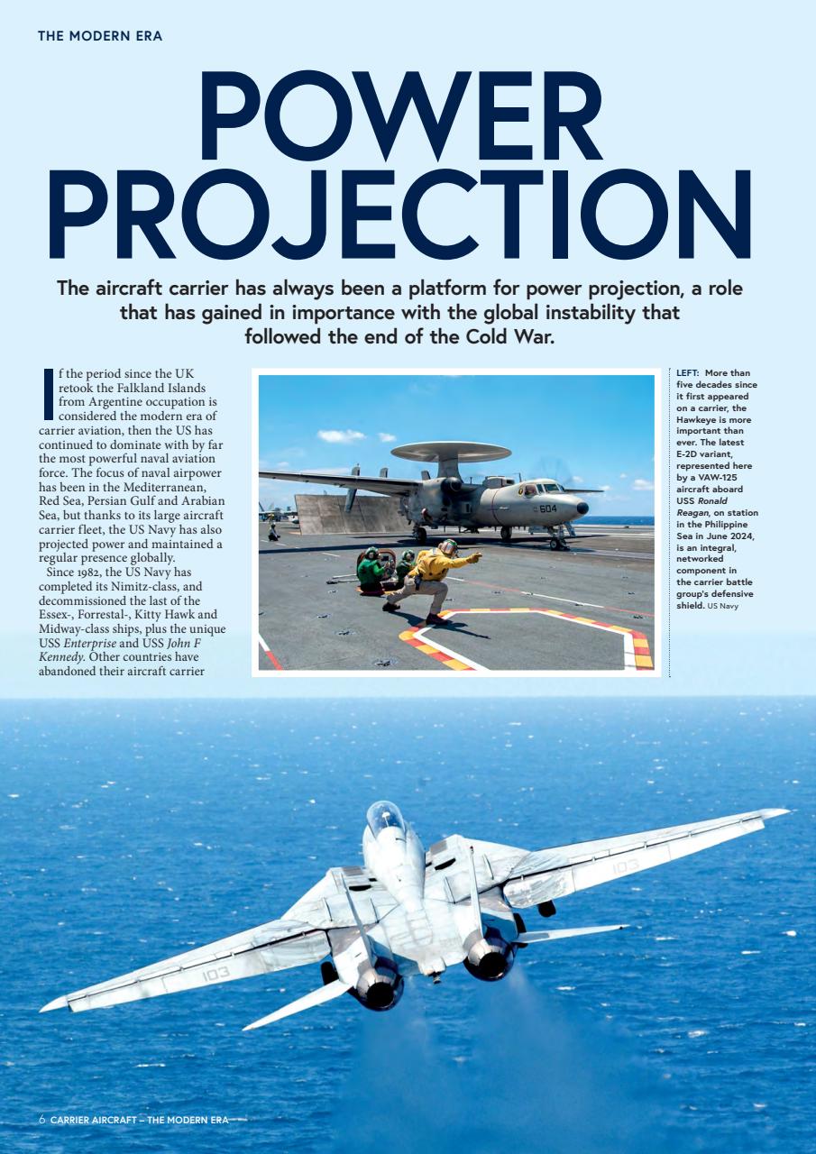 Combat Aircraft Journal Magazine - Carrier Aircraft of the Modern Era ...