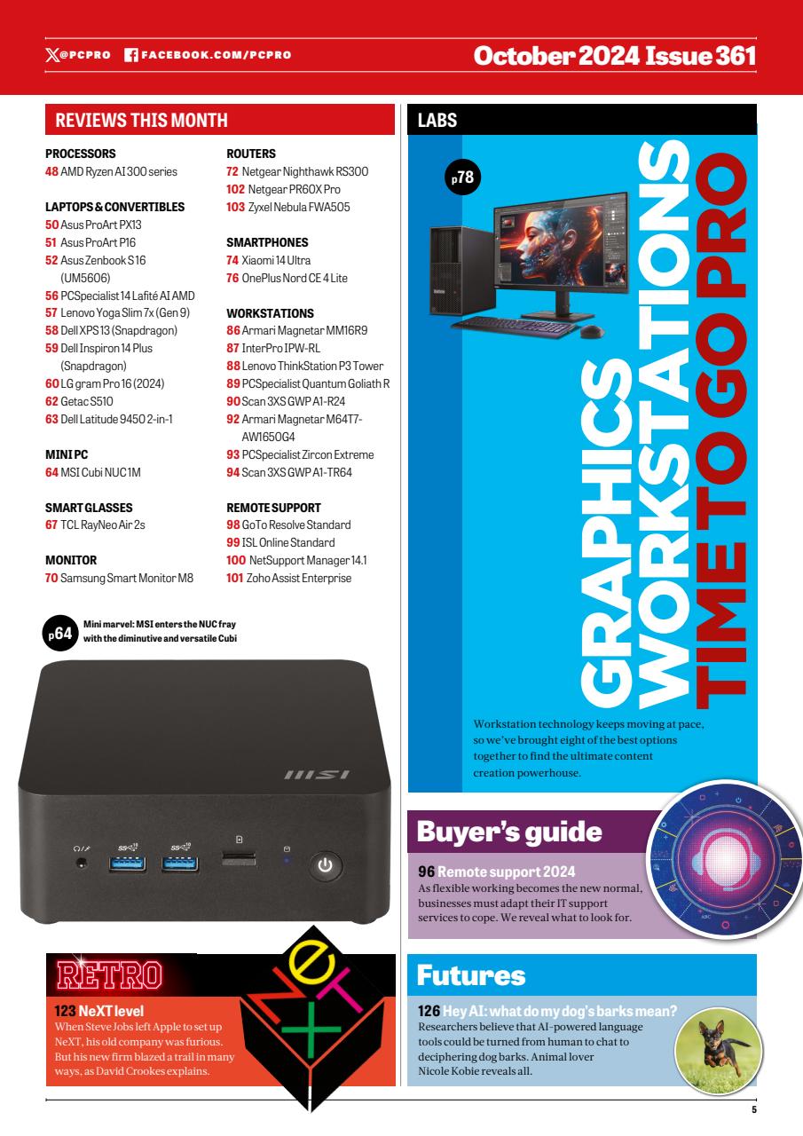 PC Pro Magazine - October 2024 Back Issue