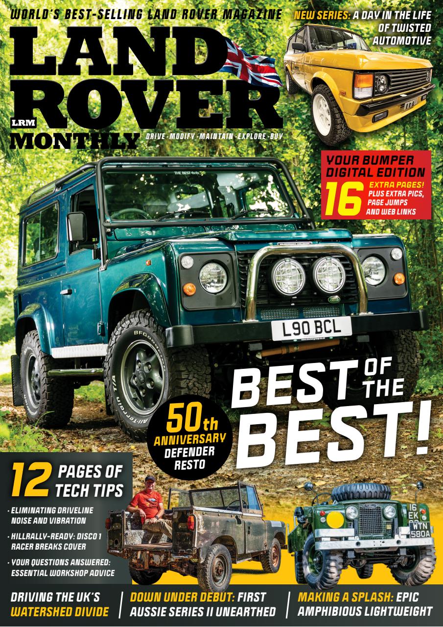 Land Rover Monthly Magazine Subscriptions and November 2024 Issue