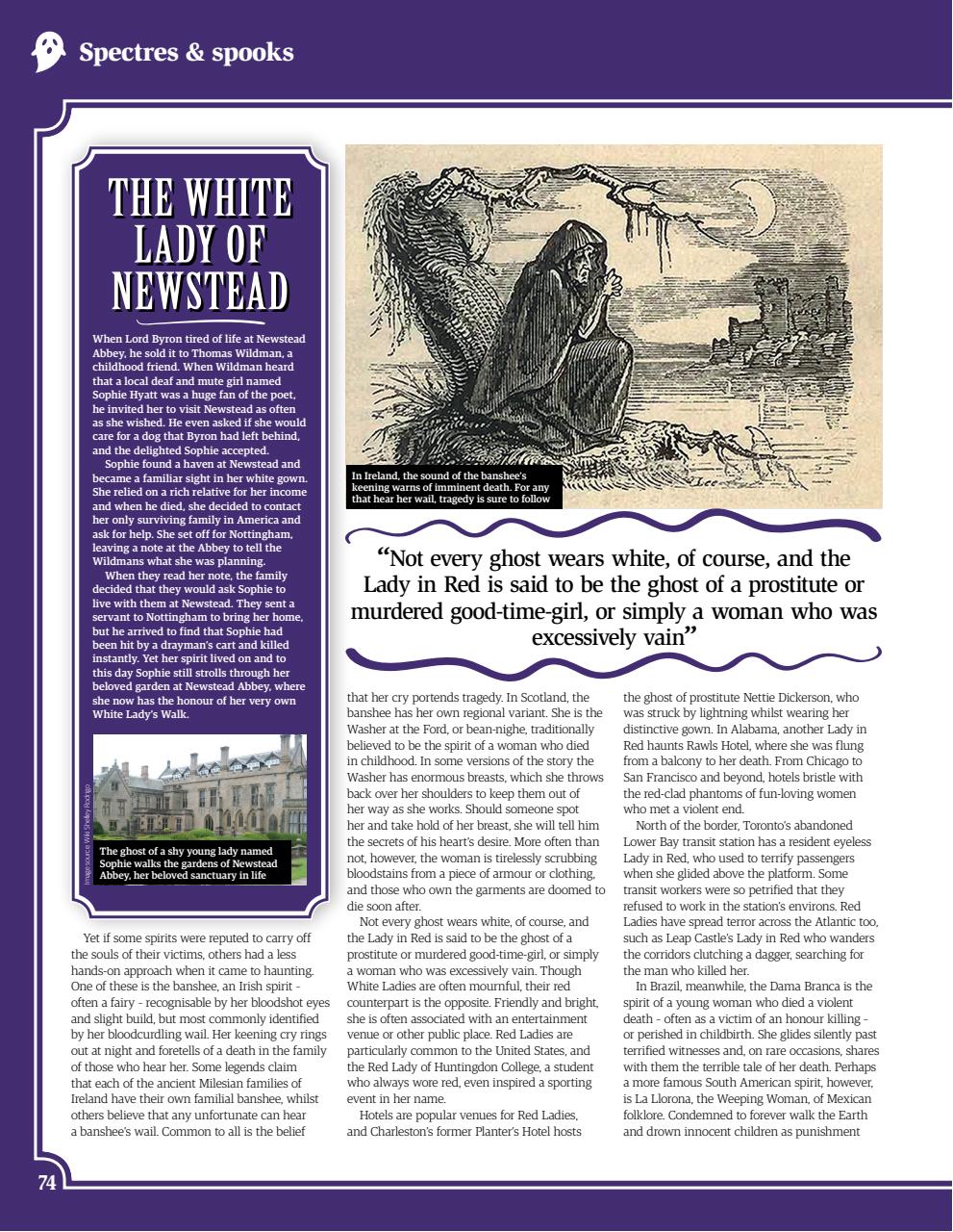 About History Bookazine - History of Ghosts Seventh Edition Back Issue