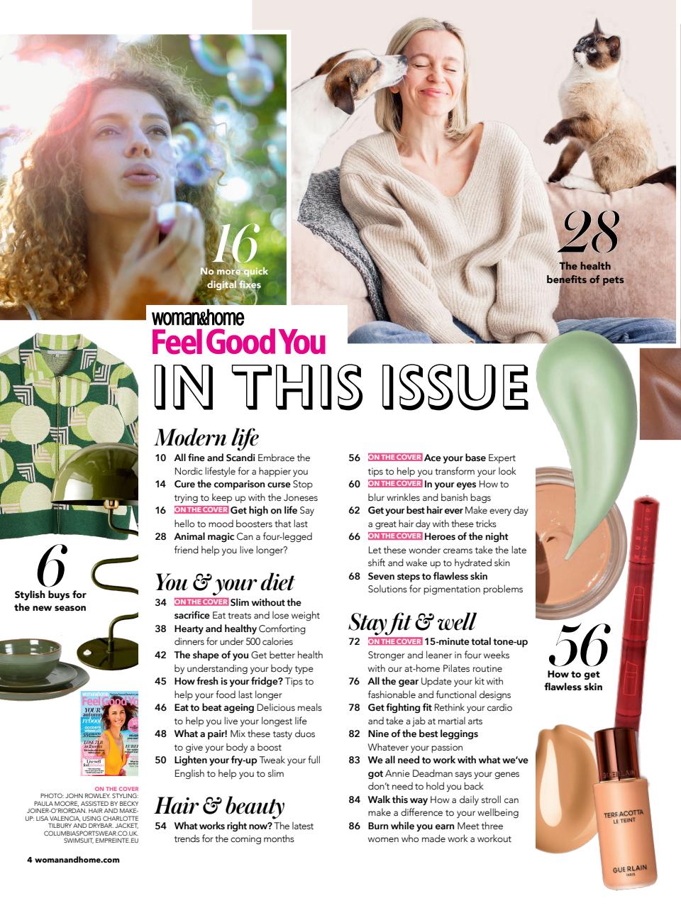 Woman&Home Feel Good You Magazine - October 2024 Back Issue