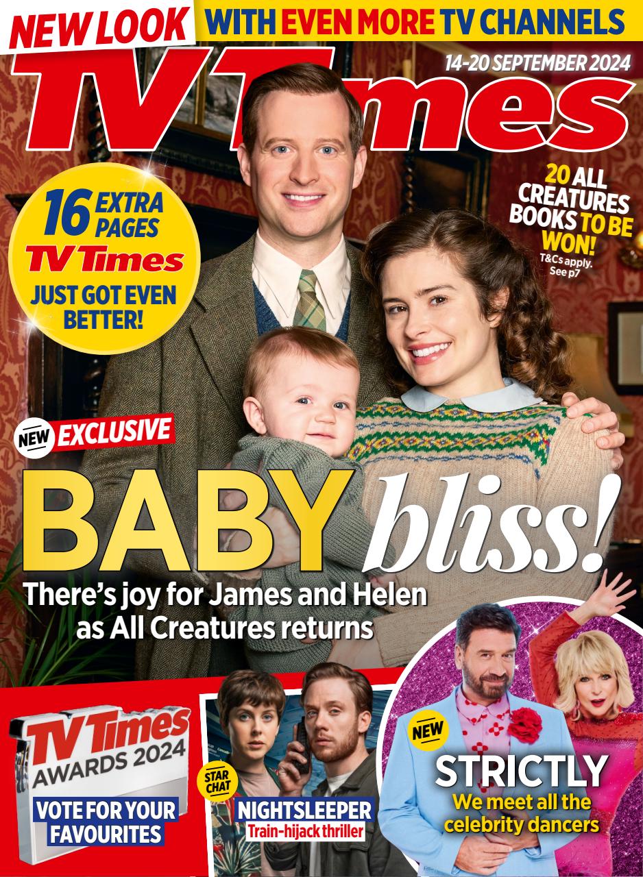 TV Times Magazine - 14 Sep 2024 Back Issue