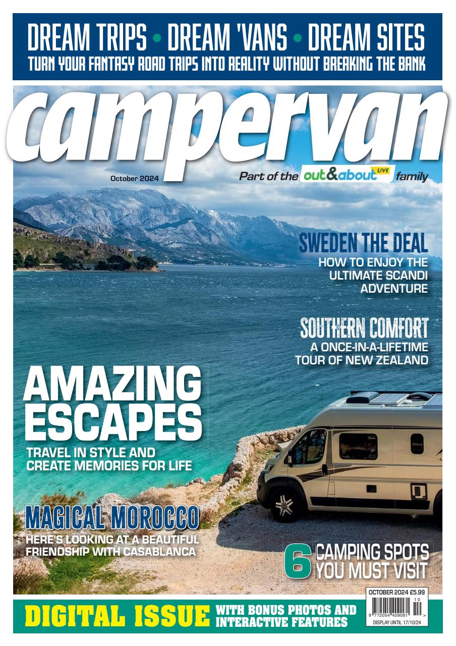 Campervan Magazine Subscriptions and Oct-24 Issue