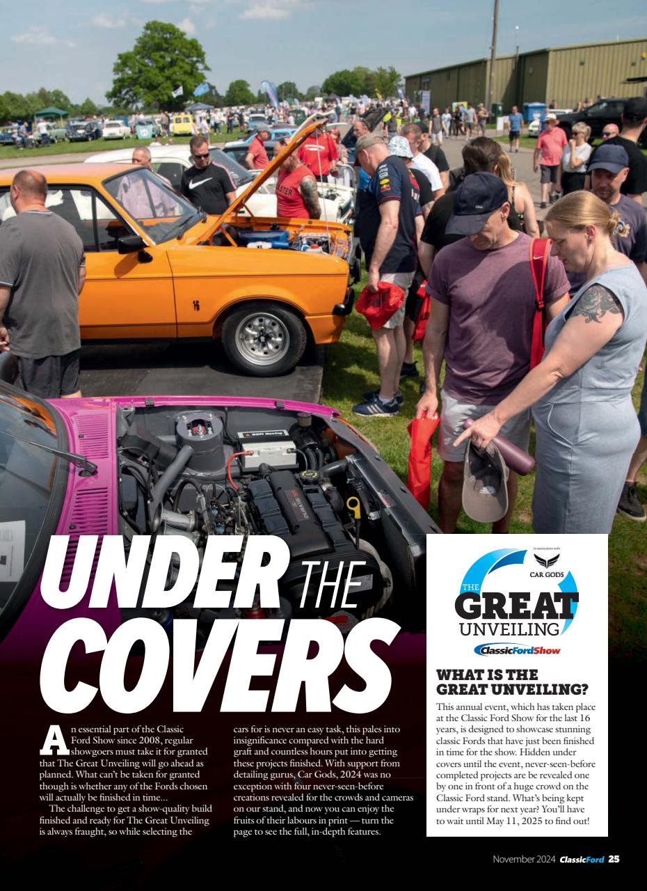 Classic Ford Magazine Subscriptions and Nov-24 Issue